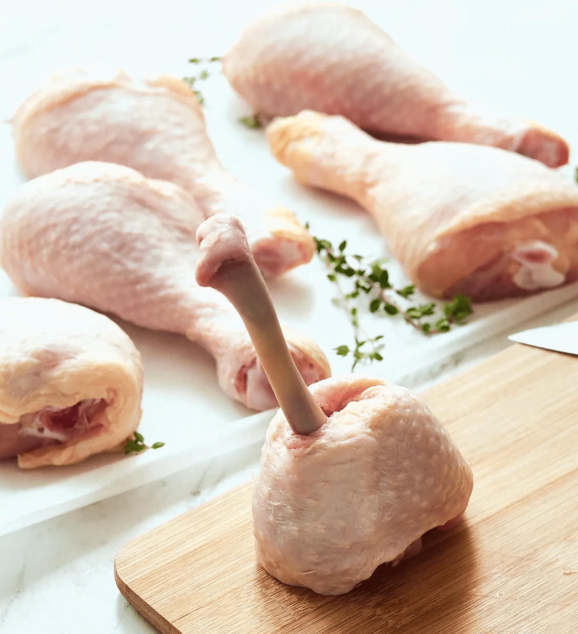 Fresh British Halal Chicken Frenched Drumsticks - Lollipop 1Kg ...