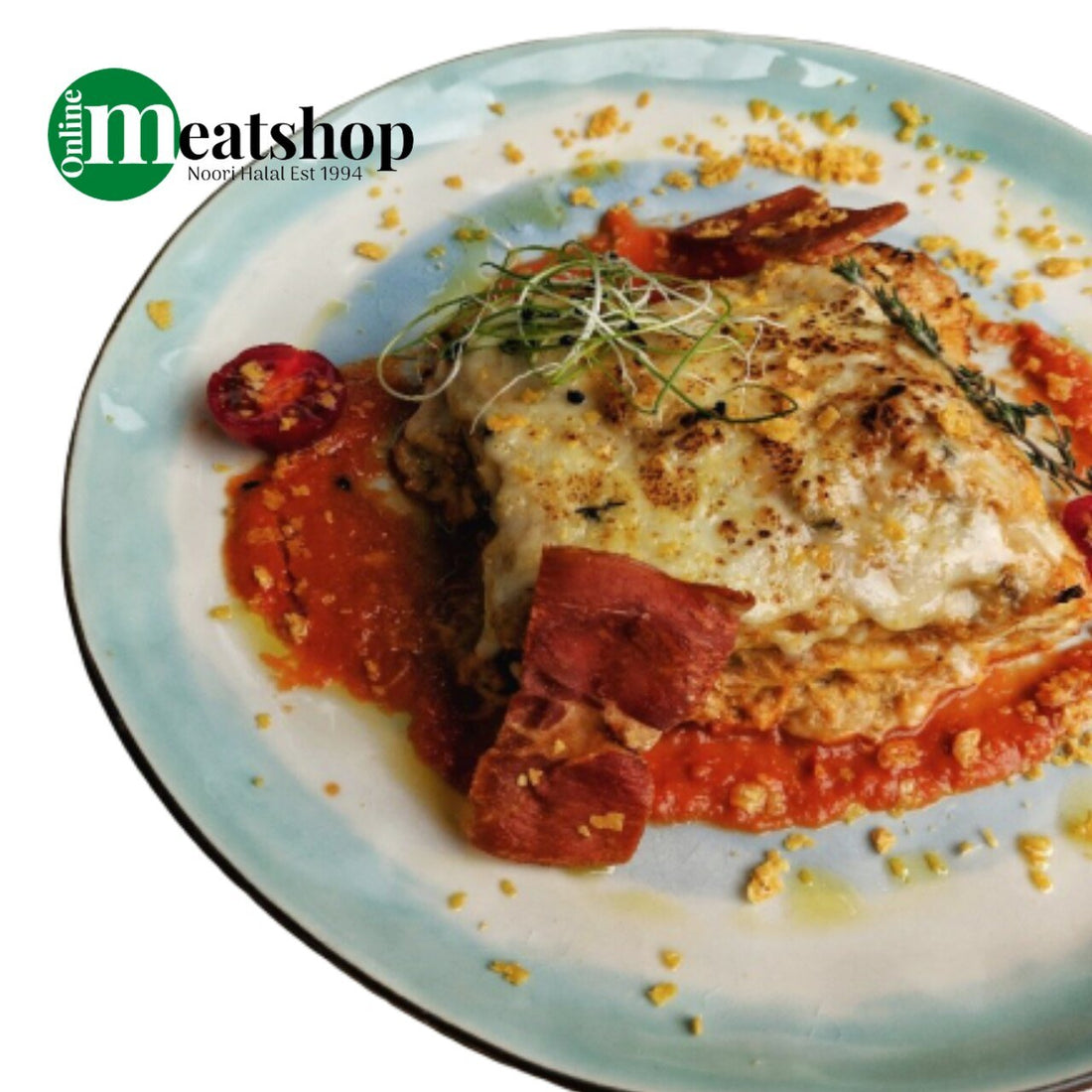Beef Lasagna, Ground Beef Boneless, Lean – Onlinemeatshop.com