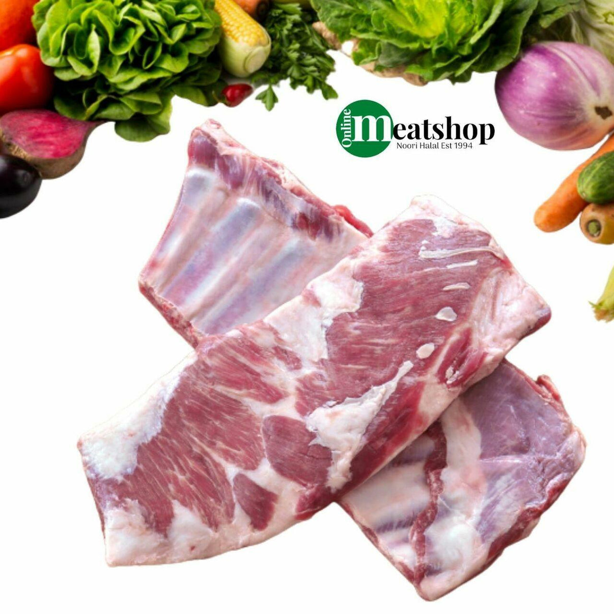 Fresh Halal Kid Goat Chest/Ribs – Onlinemeatshop.com